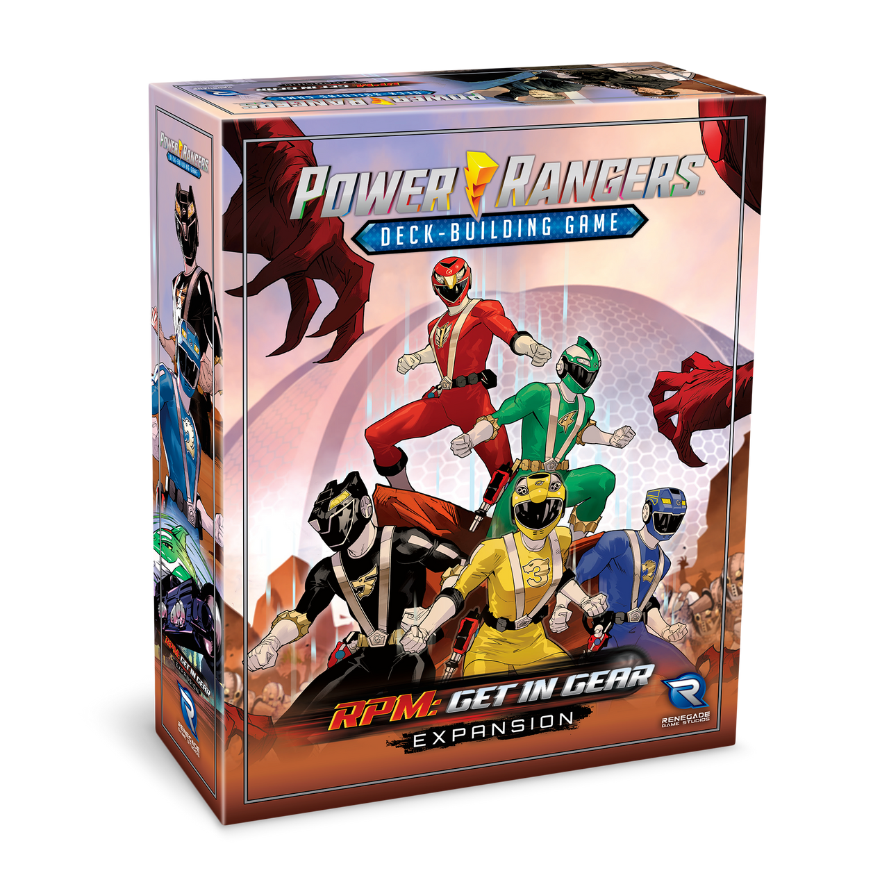 Power Rangers: Deck Building Game - RPM: Get In Gear – Boarding School ...